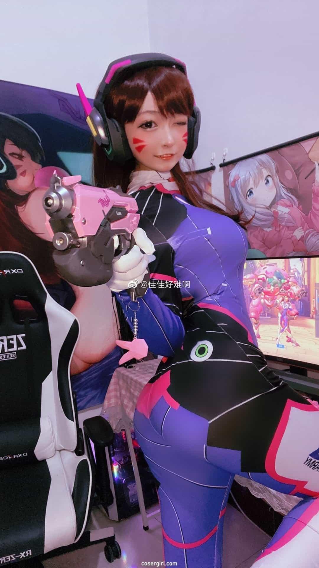 佳佳好难啊 VOL.15 守望先锋DVA - coser福利社